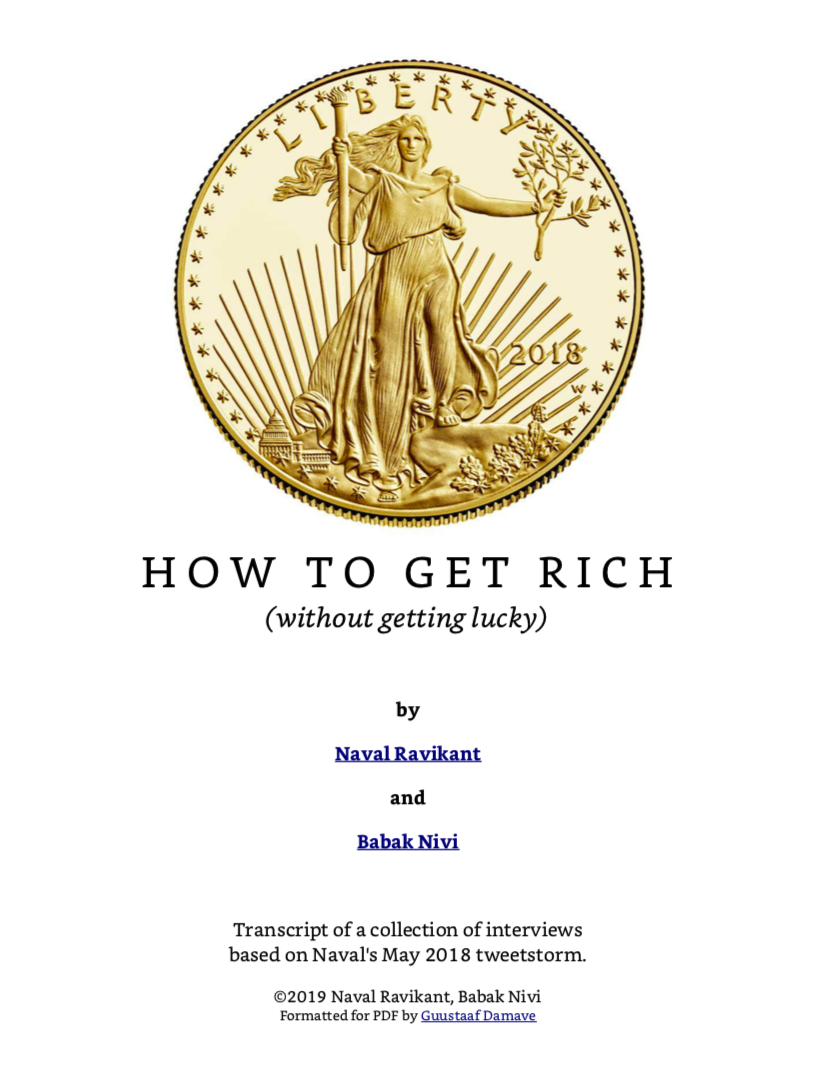 How to get rich – MeIrz.net